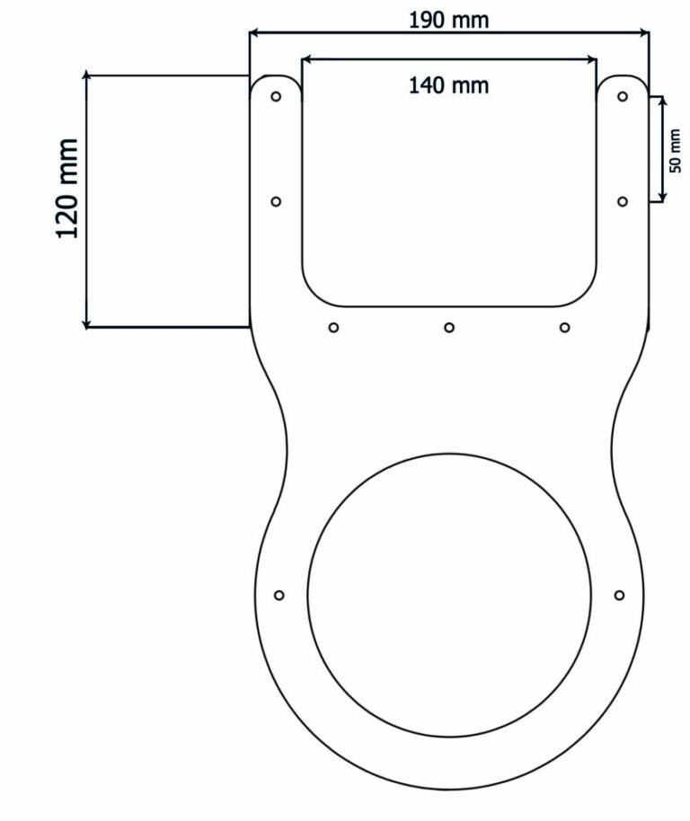 DCP – DUST COLLECTOR STEEL PEDICURE DUST COLLECTOR – Unique Nails
